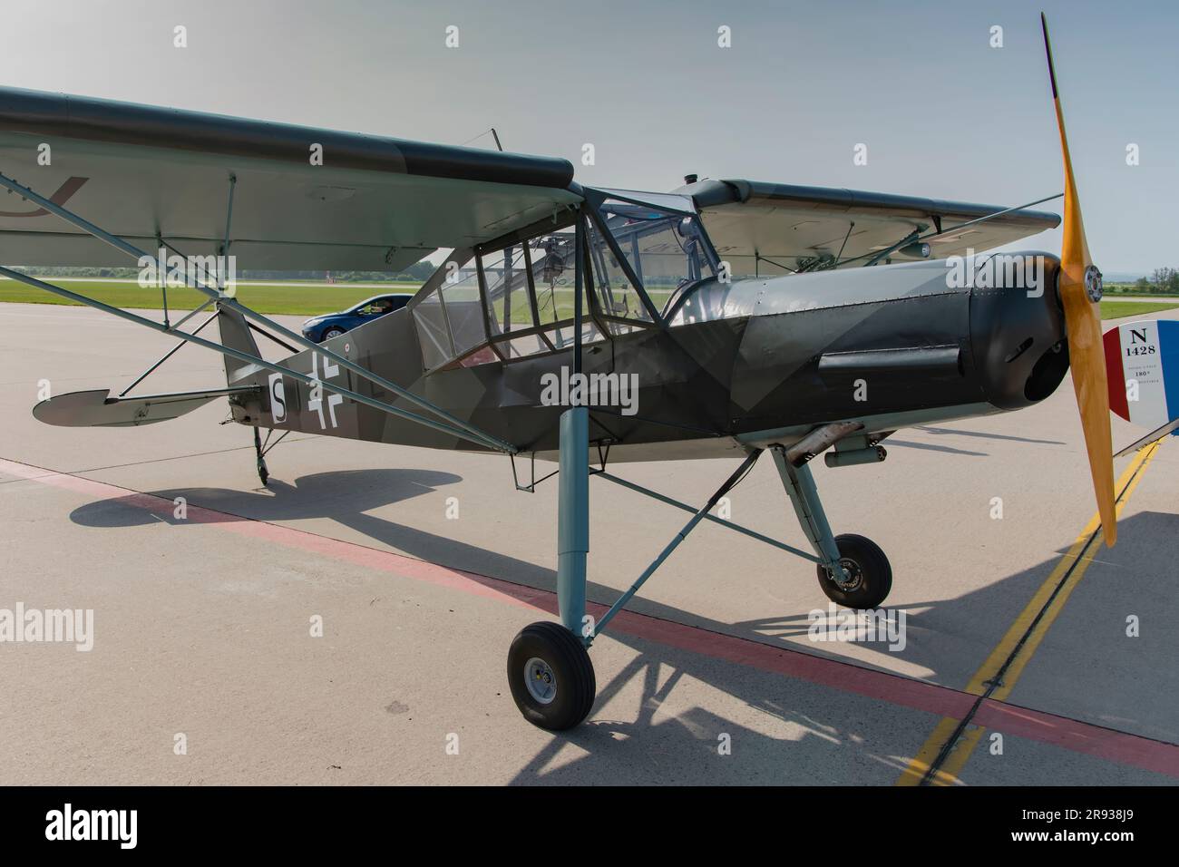 Storch aircraft hi-res stock photography and images - Alamy