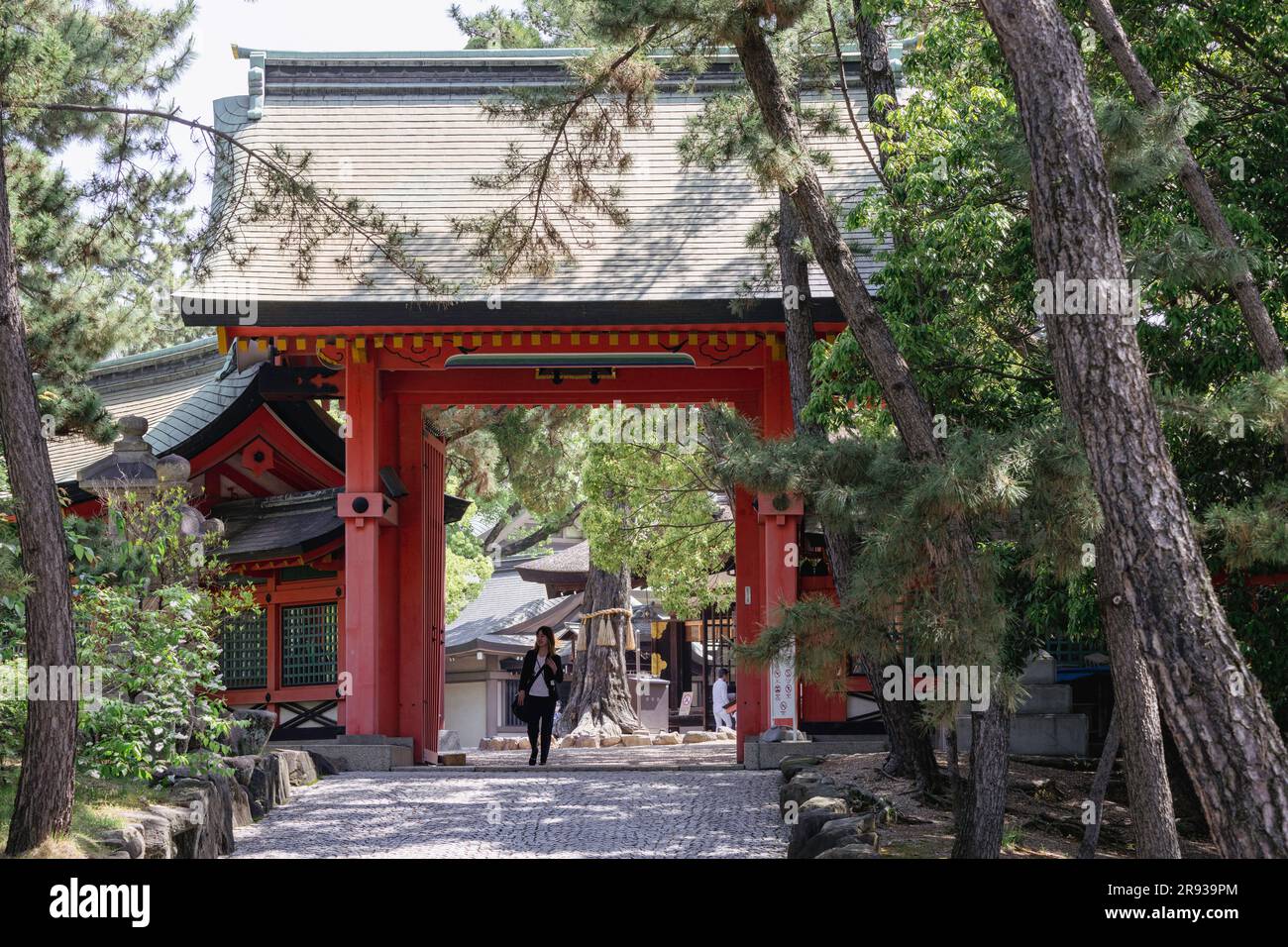 Sumiyoshi grand shrine hi-res stock photography and images - Alamy