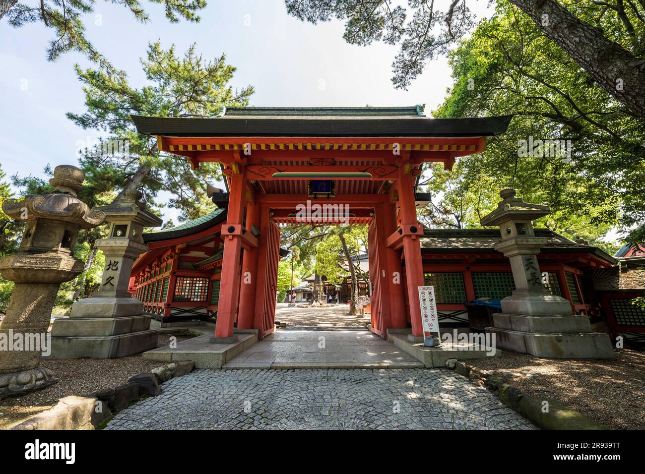 Sumiyoshi grand shrine hi-res stock photography and images - Alamy