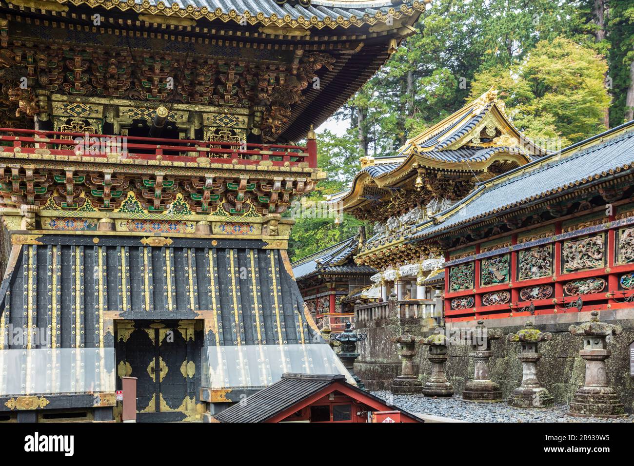 Yomeimon Gate of the Nikko Toshogu Shrine Stock Photo - Alamy
