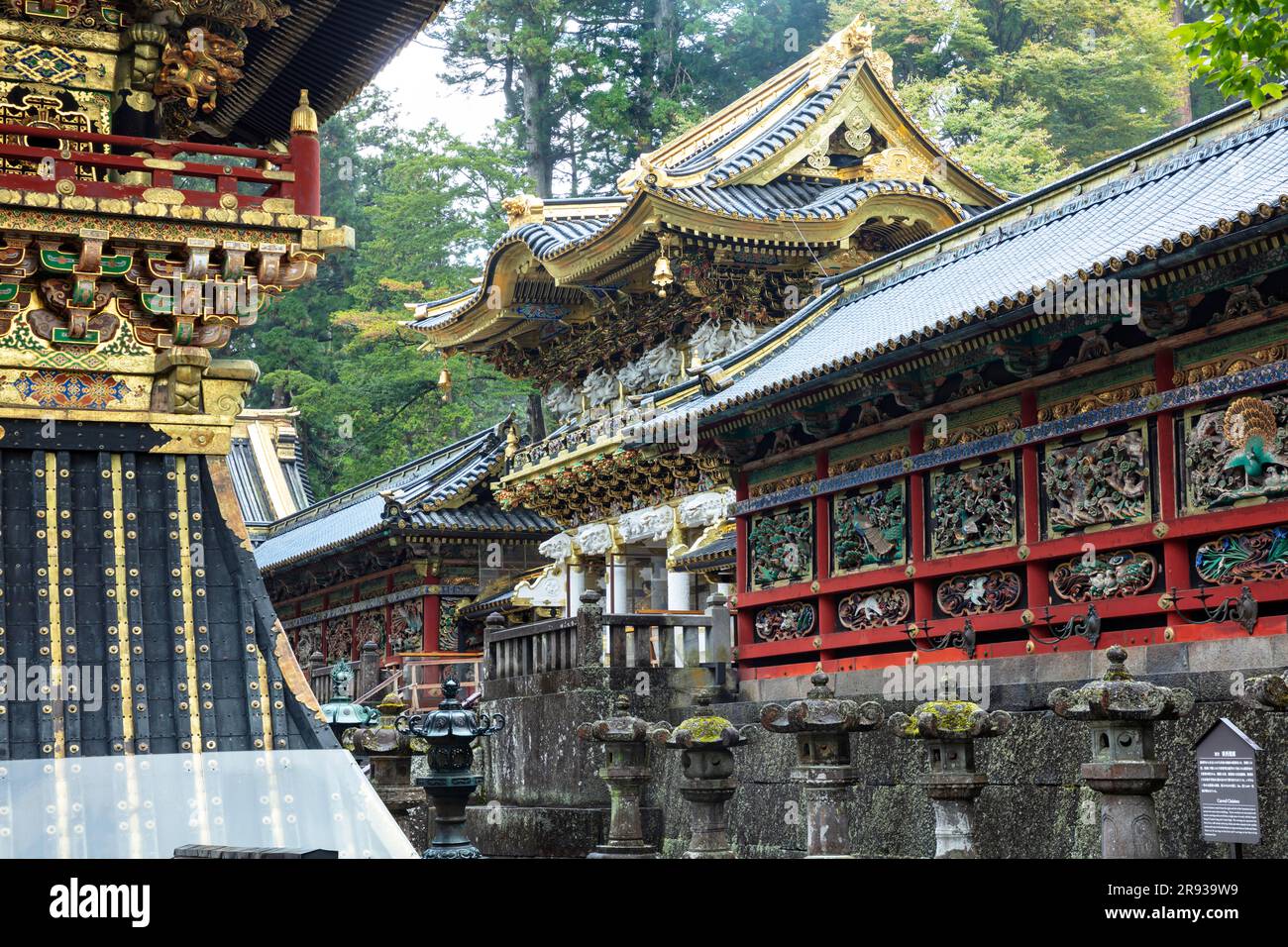 Yomeimon Gate of the Nikko Toshogu Shrine Stock Photo - Alamy