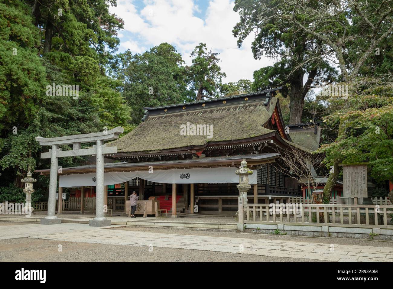 Kashima Jingu Shrine Stock Photo - Alamy