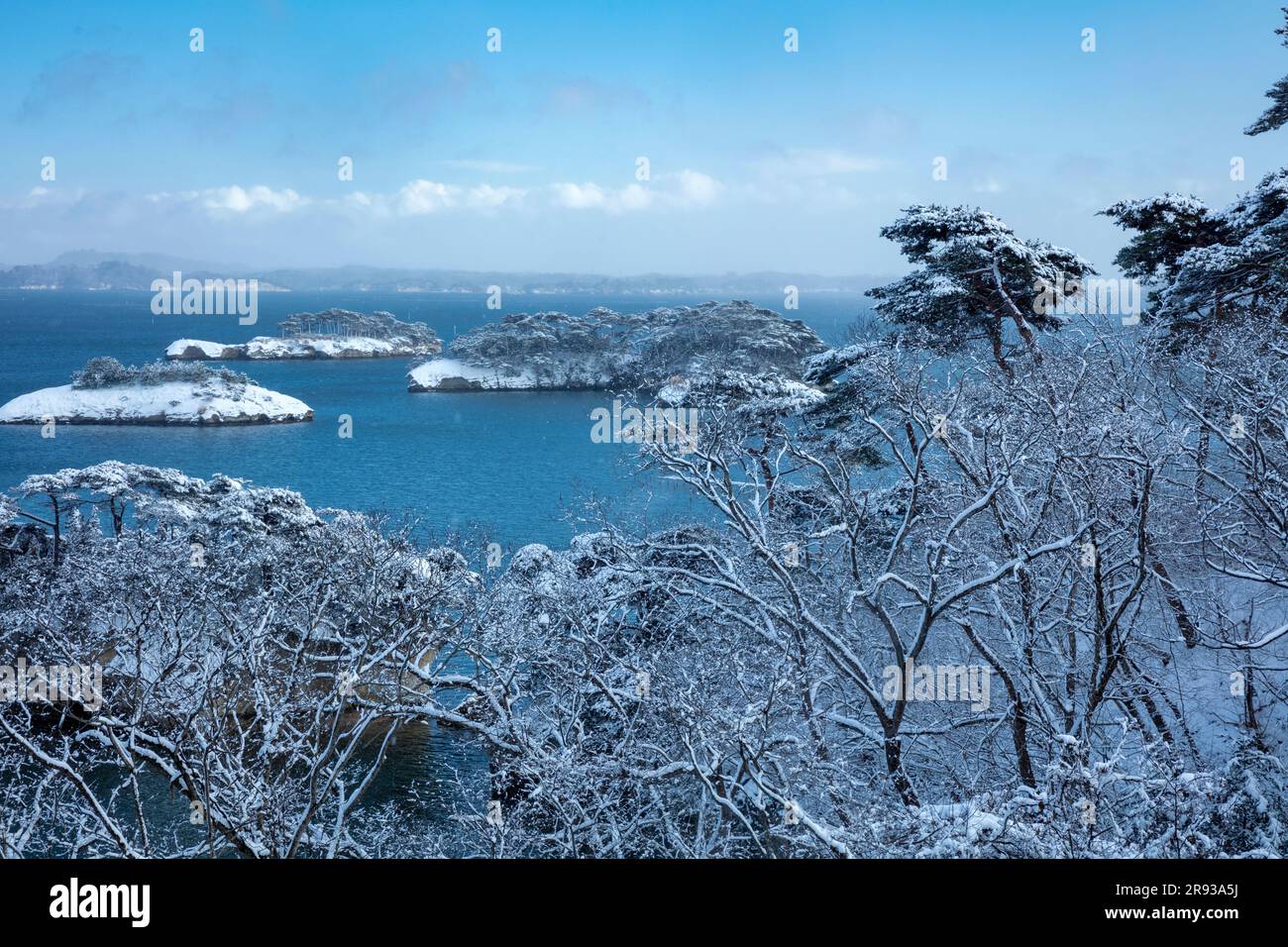 Matsushima in snow Stock Photo - Alamy