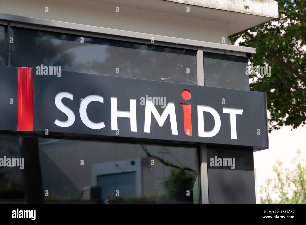 Bordeaux , Aquitaine France - 05 09 2023 : schmidt logo text and sign ...