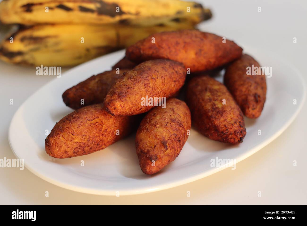 Unnakai. Stuffed plantain fritters from malabar, Kerala. Steamed and ...