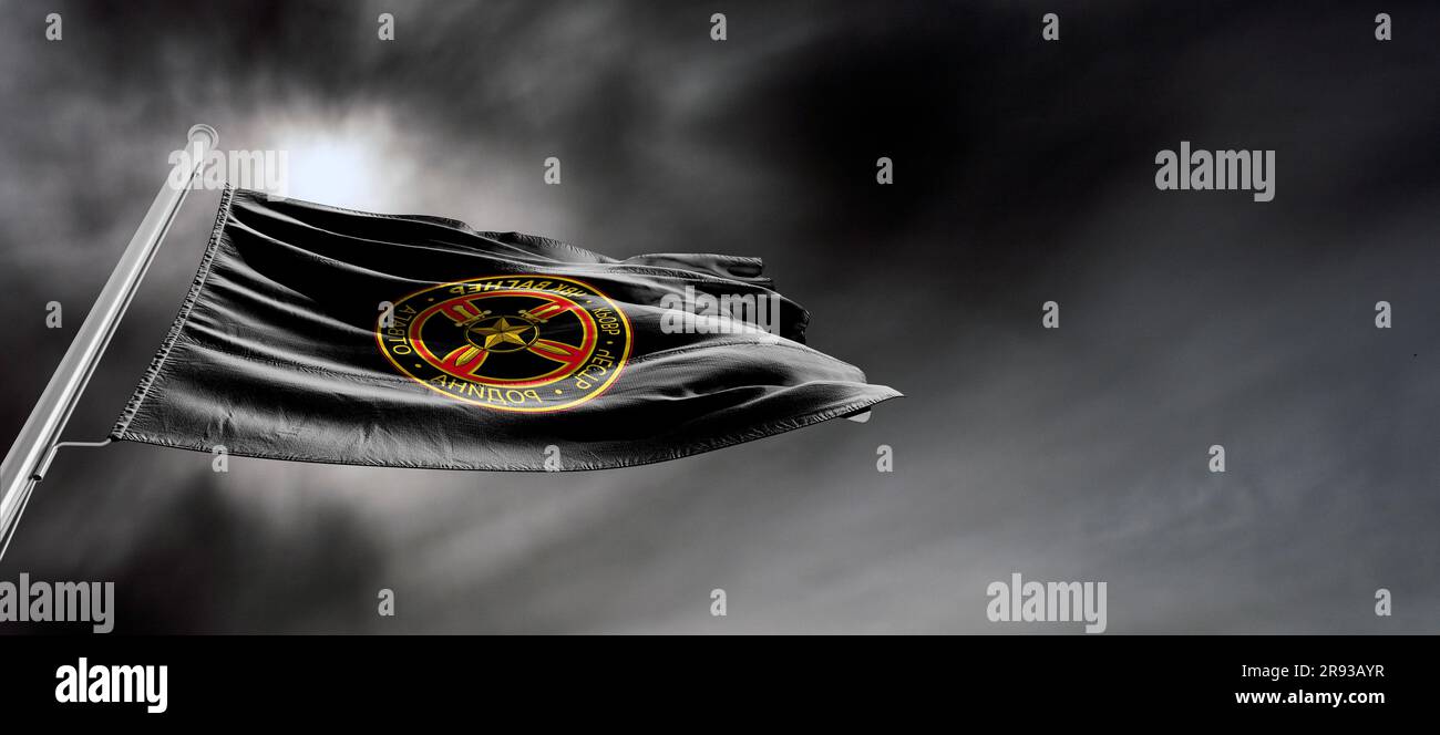 flag The Wagner Group PMC Wagner Stock Photo - Alamy