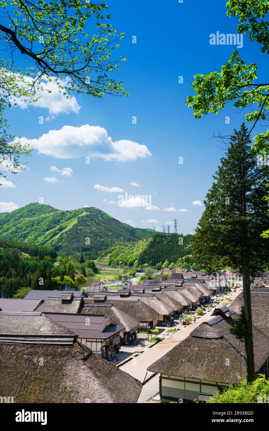 Ouchi juku fukushima hi-res stock photography and images - Alamy