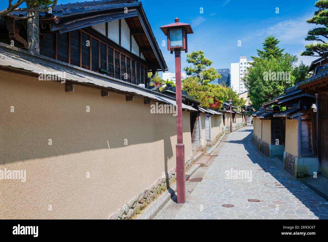 Ruins of Naga-machi Buke Yashiki Stock Photo - Alamy