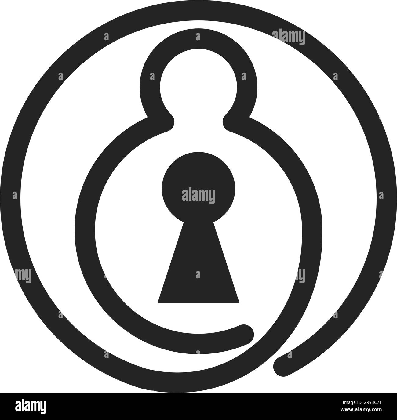 protection logo template. Icon Illustration Brand Identity. Isolated ...