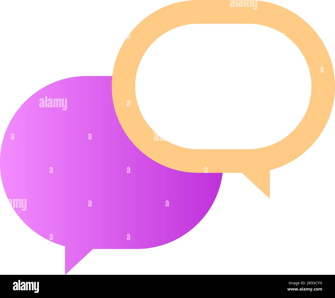 Bubble empty place text Stock Vector Images - Alamy