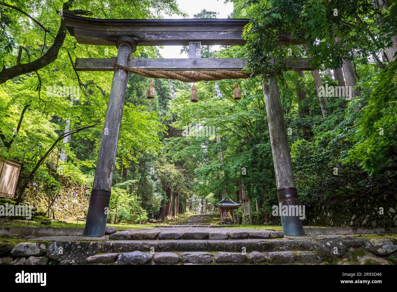 Heisenji Hakusan Shrine Stock Photo - Alamy