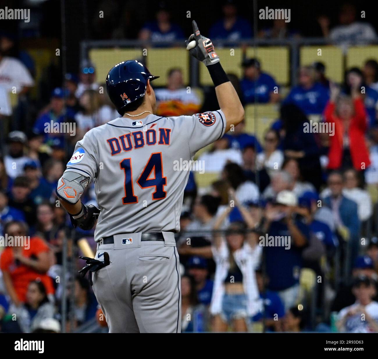 Los Angeles, United States. 23rd June, 2023. Houston Astros Mauricio ...