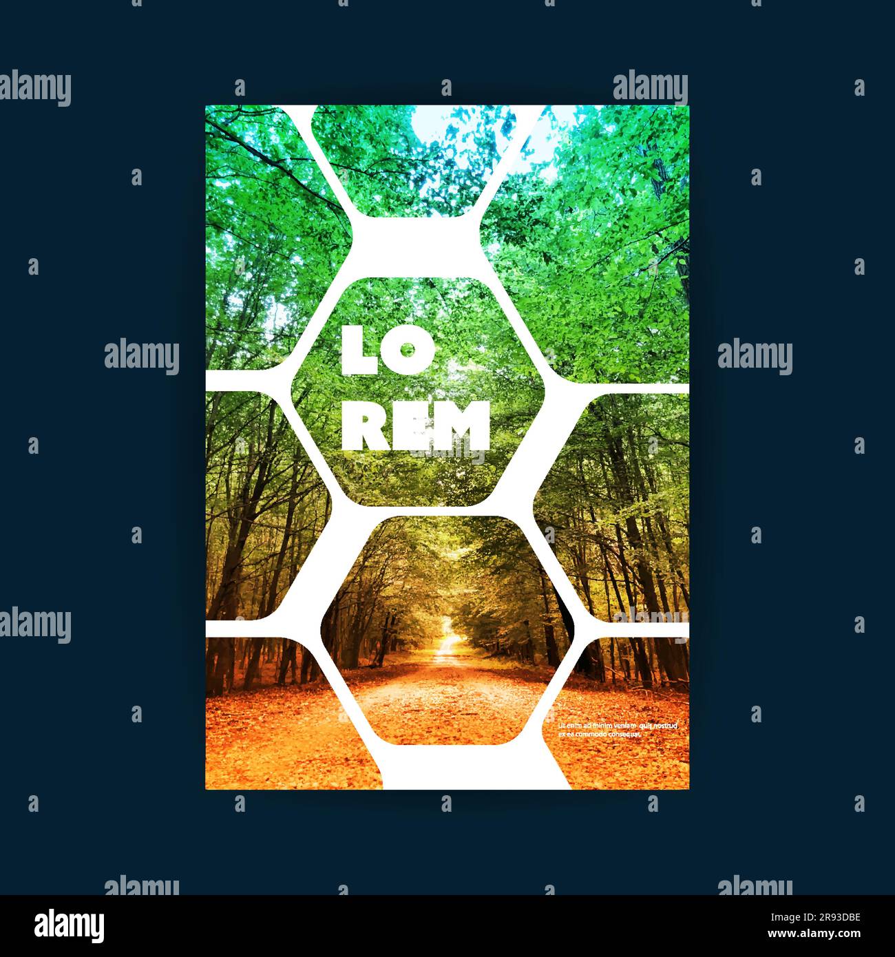 Tiled road Stock Vector Images - Alamy