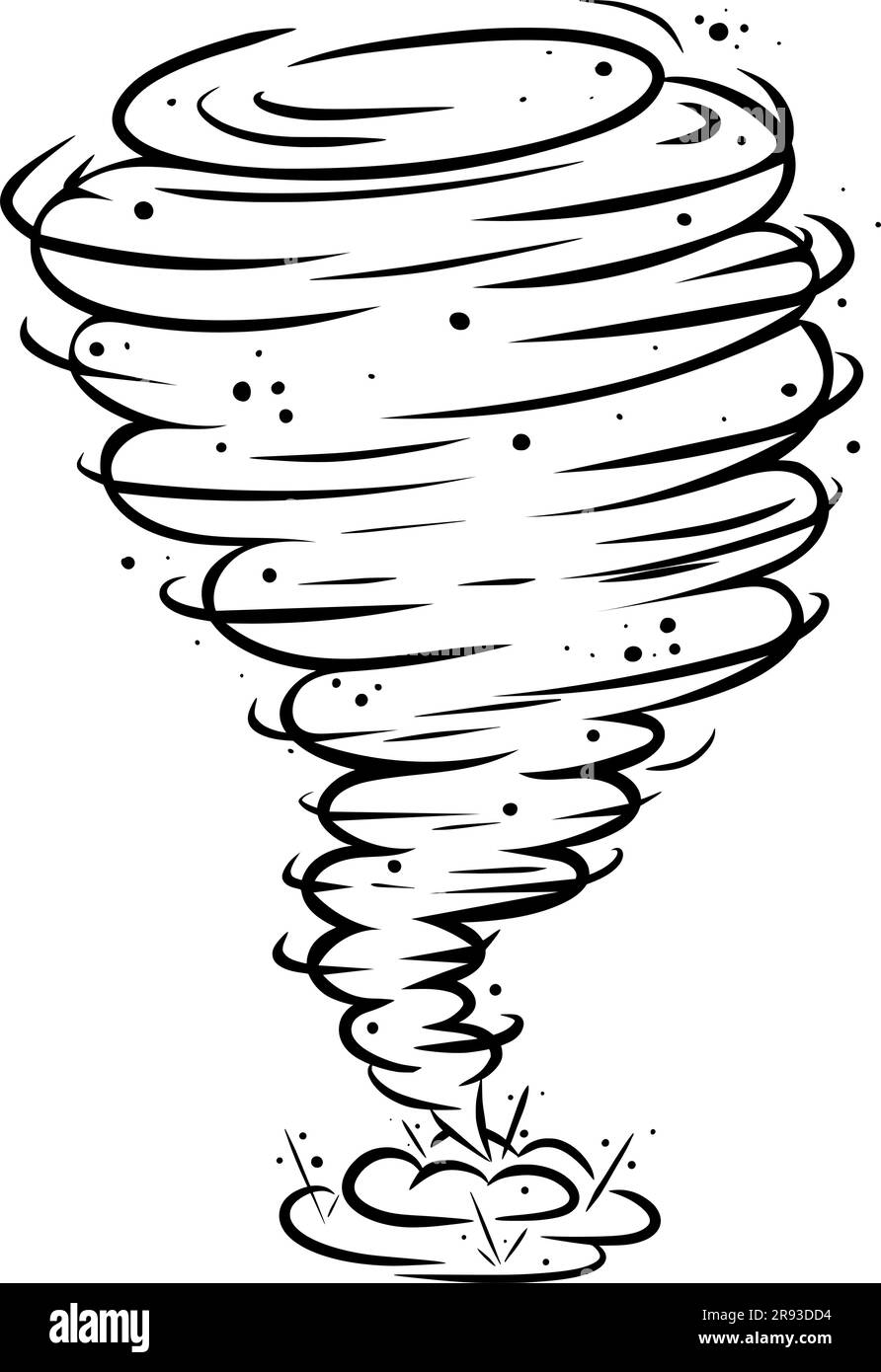 How To Draw A Hurricane Symbol