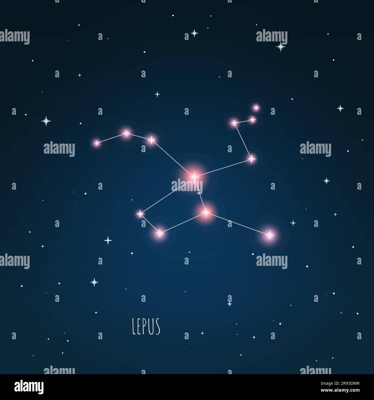 Lepus constellation hi-res stock photography and images - Alamy
