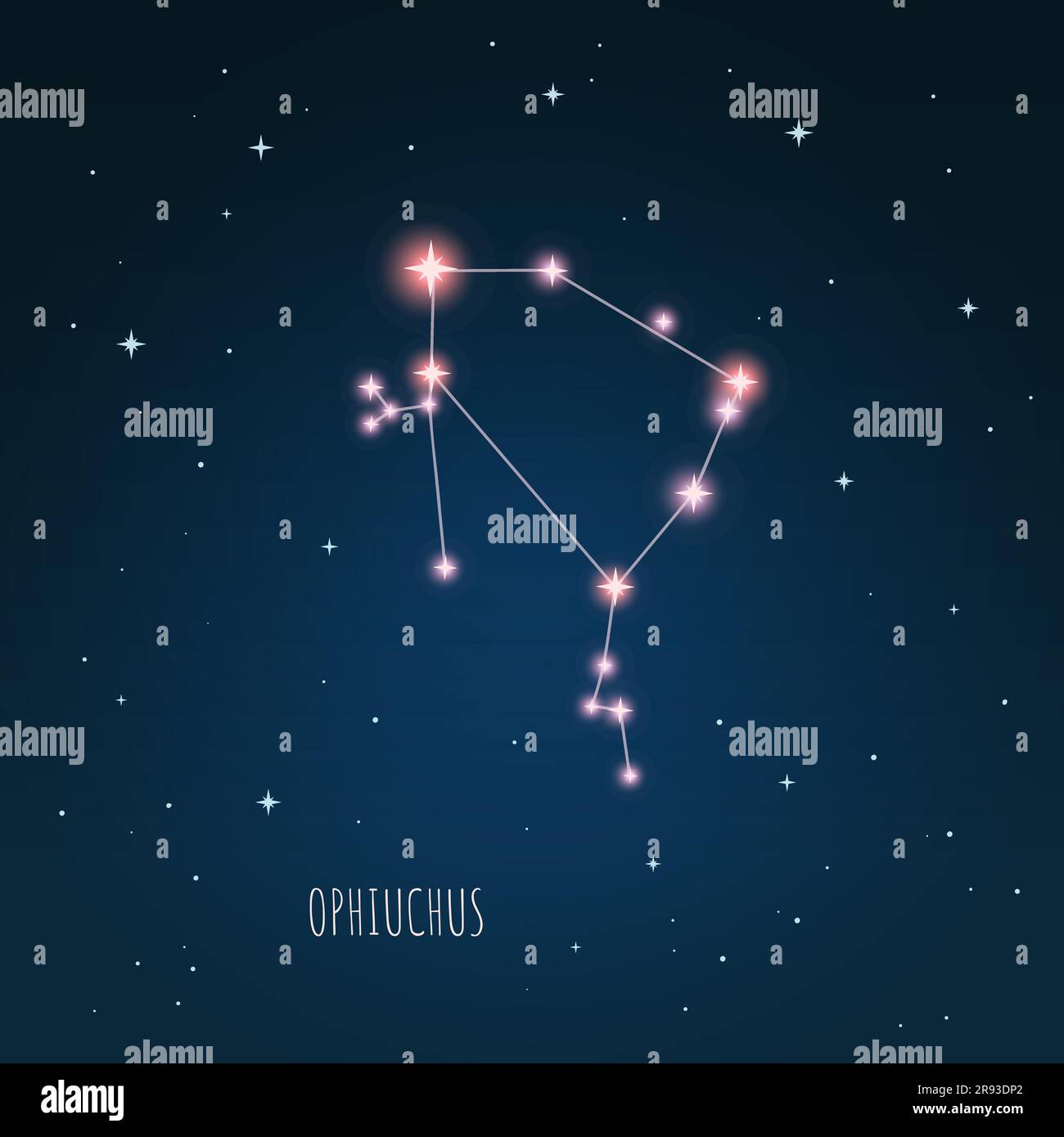 Ophiuchus constellation hi-res stock photography and images - Alamy