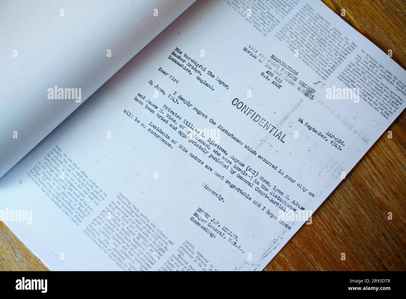 Picture shows a page from a copy of a magazine outlining the Battle of ...