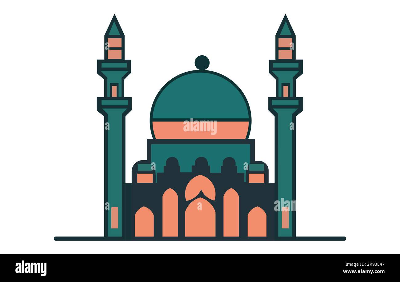 Mosque logo Cut Out Stock Images & Pictures - Alamy