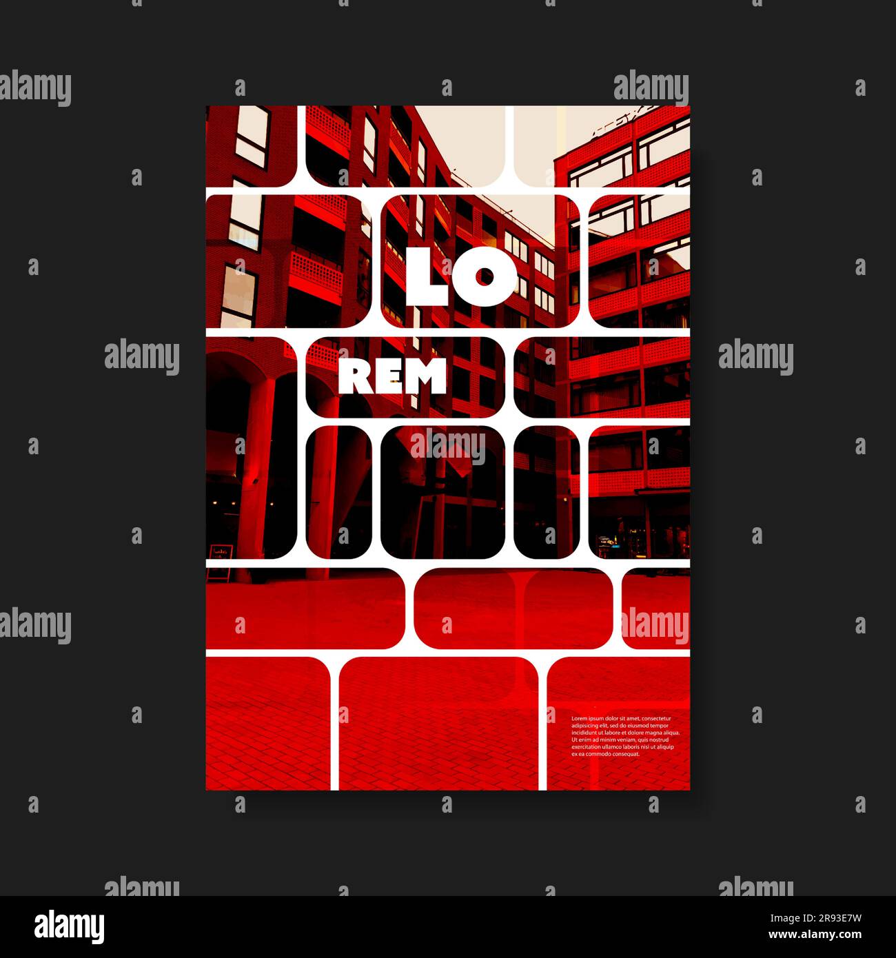 Modern Style Flyer or Cover Design for Your Business with Urban Theme ...