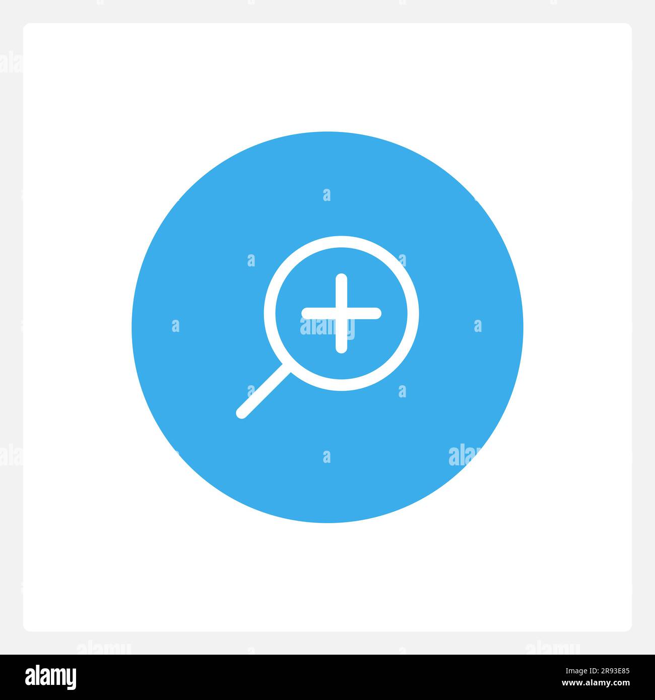 Active zoom in button UI element template Stock Vector Image & Art - Alamy