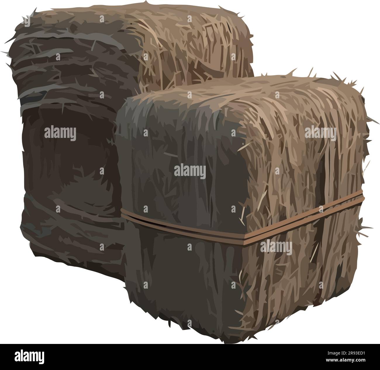 Hay packet Stock Vector Images - Alamy