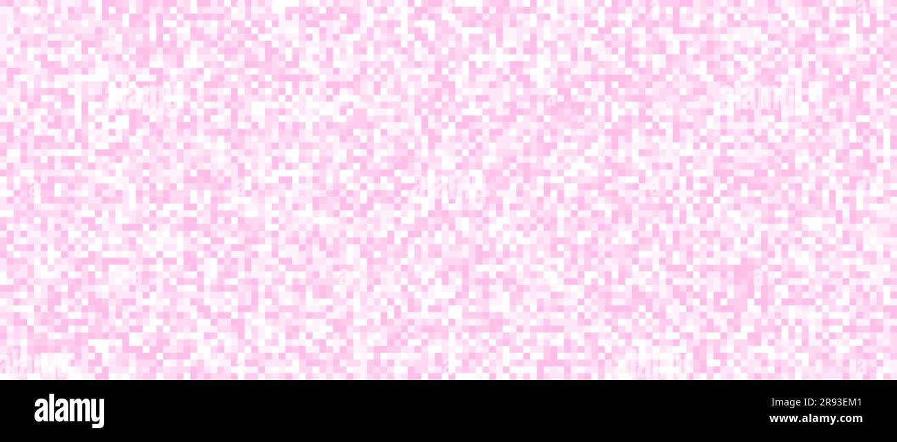 Seamless pixelated pink texture. Light rose noise grain pattern. Incarnadine mosaic background ...