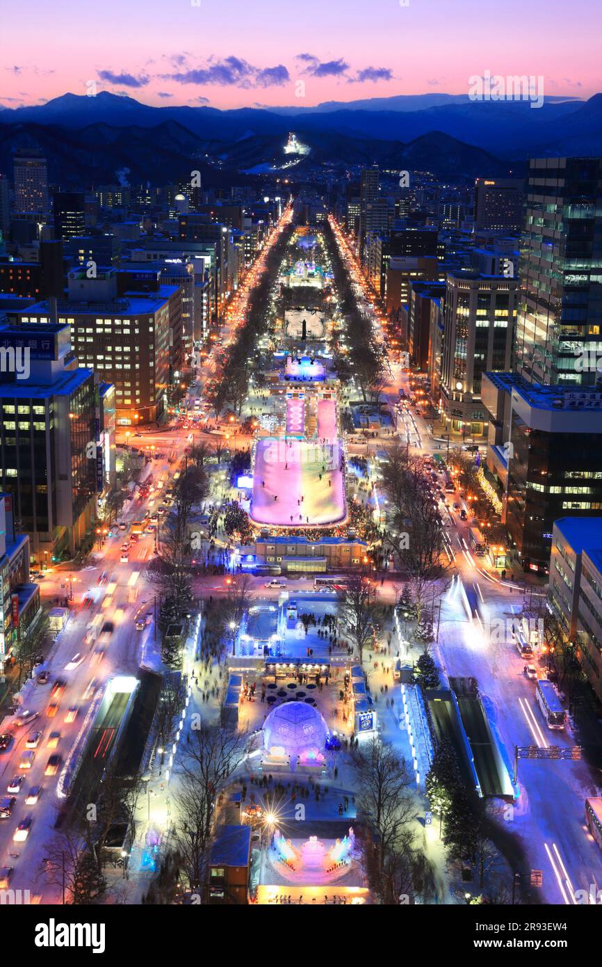 Sapporo Snow Festival Stock Photo - Alamy