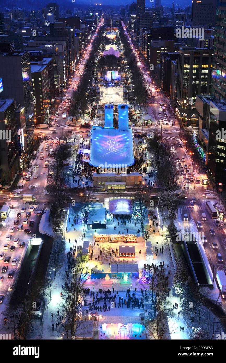 Sapporo Snow Festival Stock Photo - Alamy
