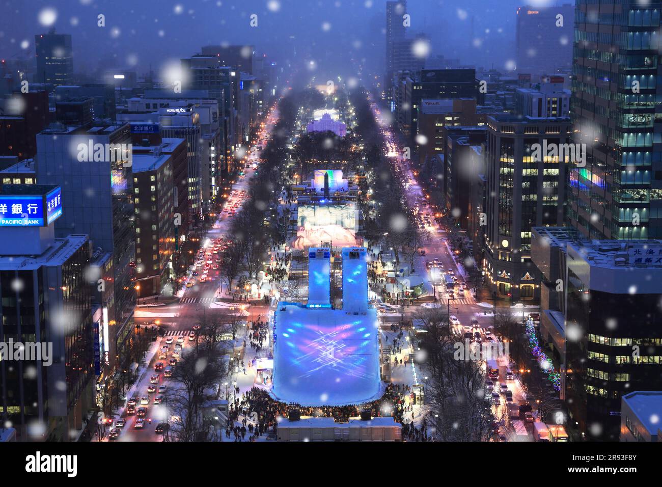 Sapporo Snow Festival Stock Photo - Alamy