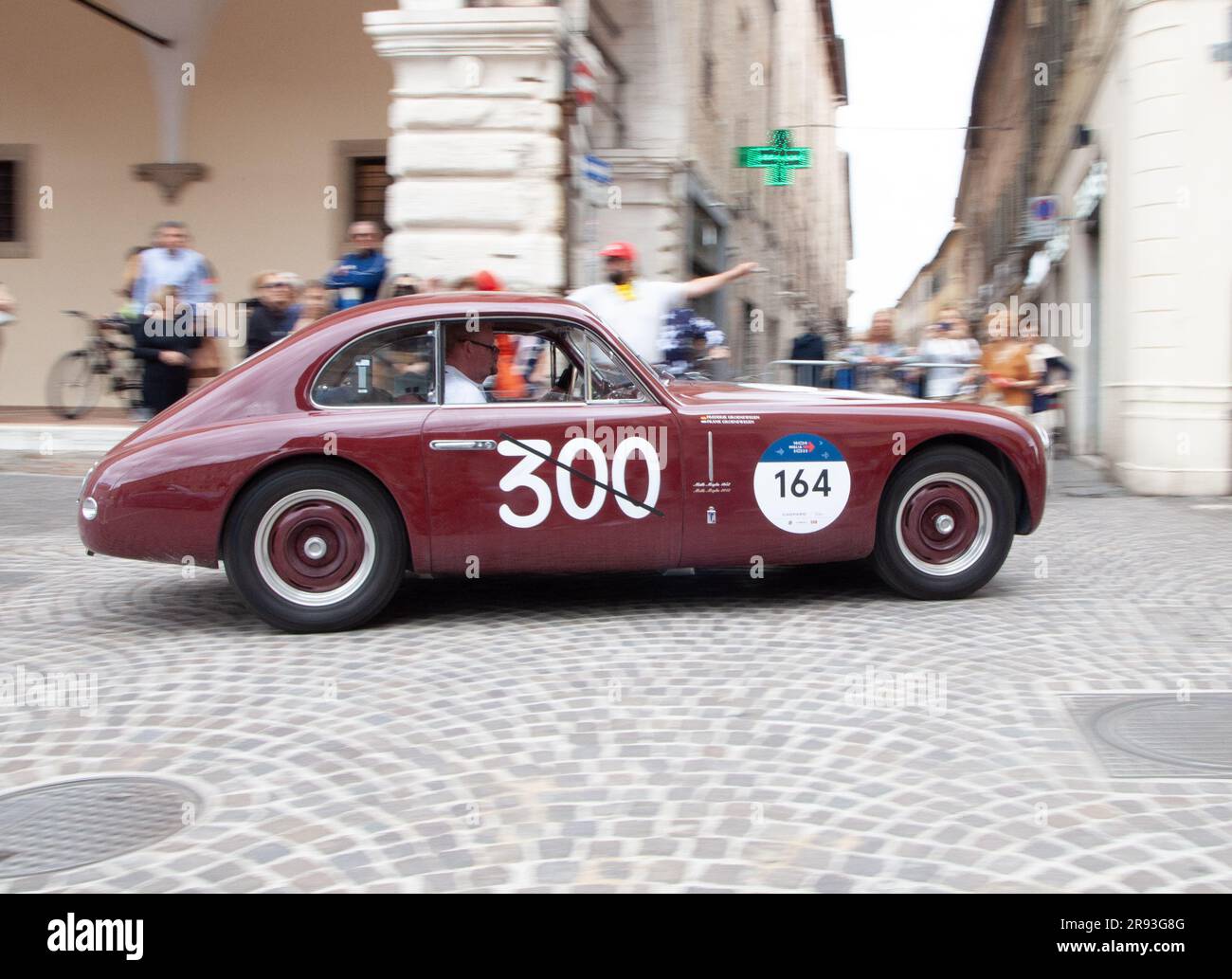 Pesaro , ITALY - jun 14 - 2023 : MASERATI A6 1500 BERLINETTAPININ ...