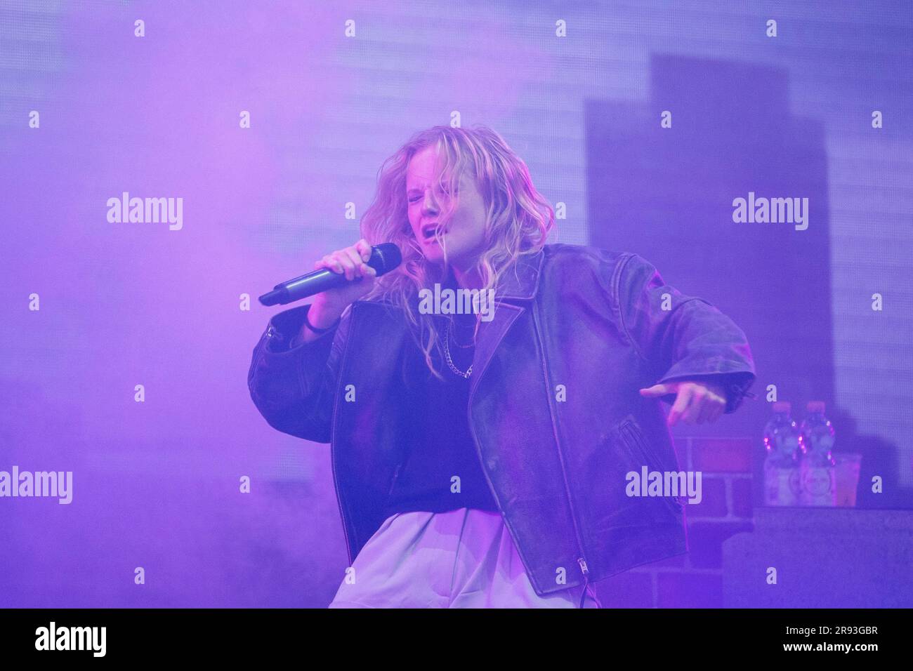 Vienna, Austria. 23 June 2023. German singer and actress Paula Hartmann ...