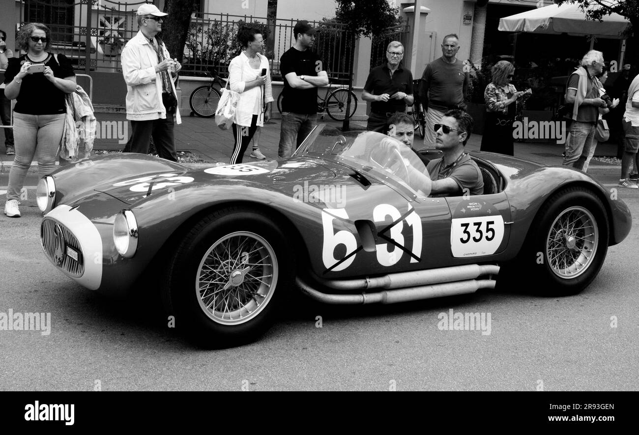 Pesaro , ITALY - jun 14 - 2023 : MASERATI A6 GCS 53 FANTUZZI 1955 on an ...
