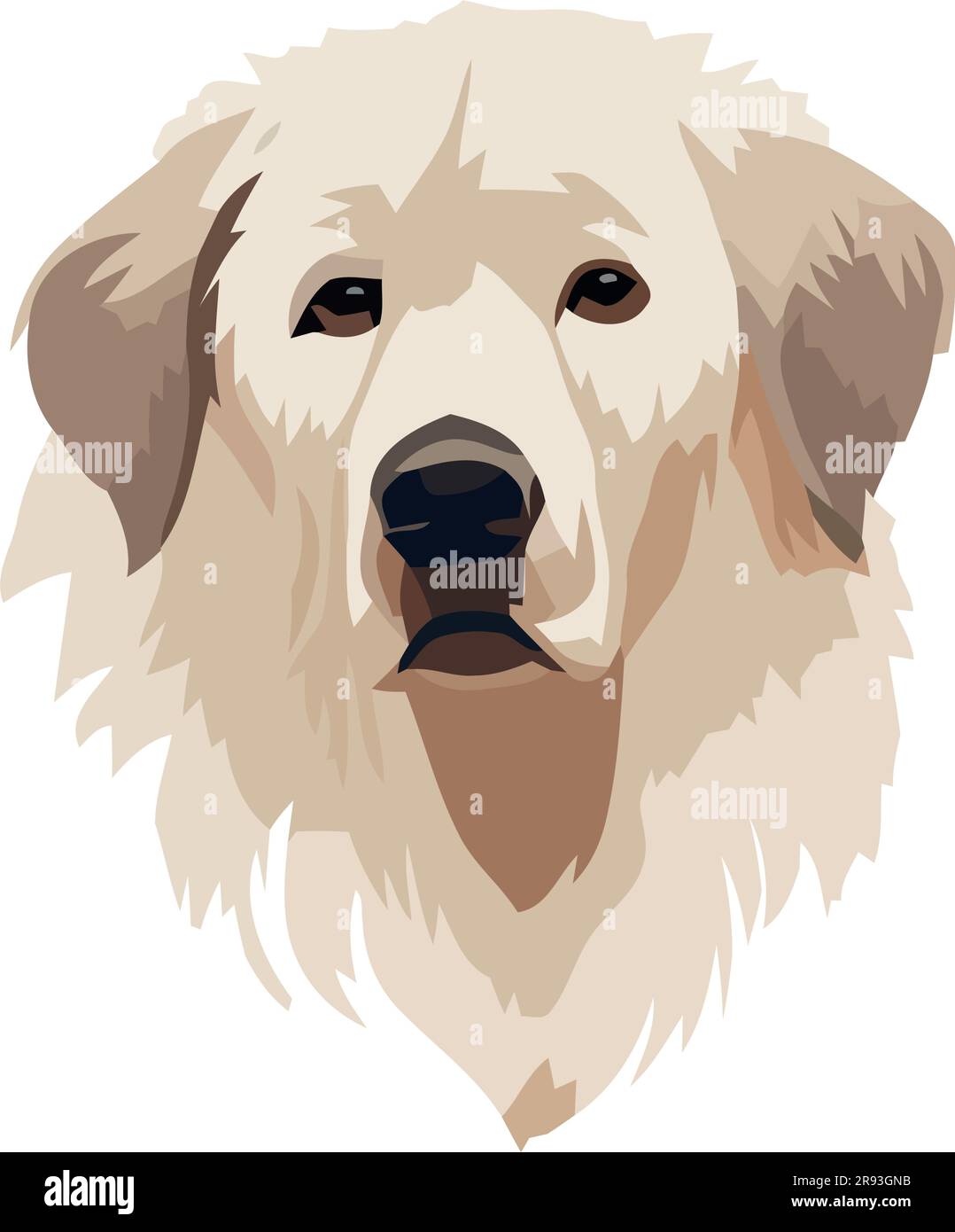 Animals golden retriever dog Stock Vector Images - Alamy