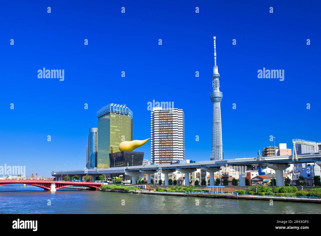 Sumida River and Tokyo Sky Tree Stock Photo - Alamy