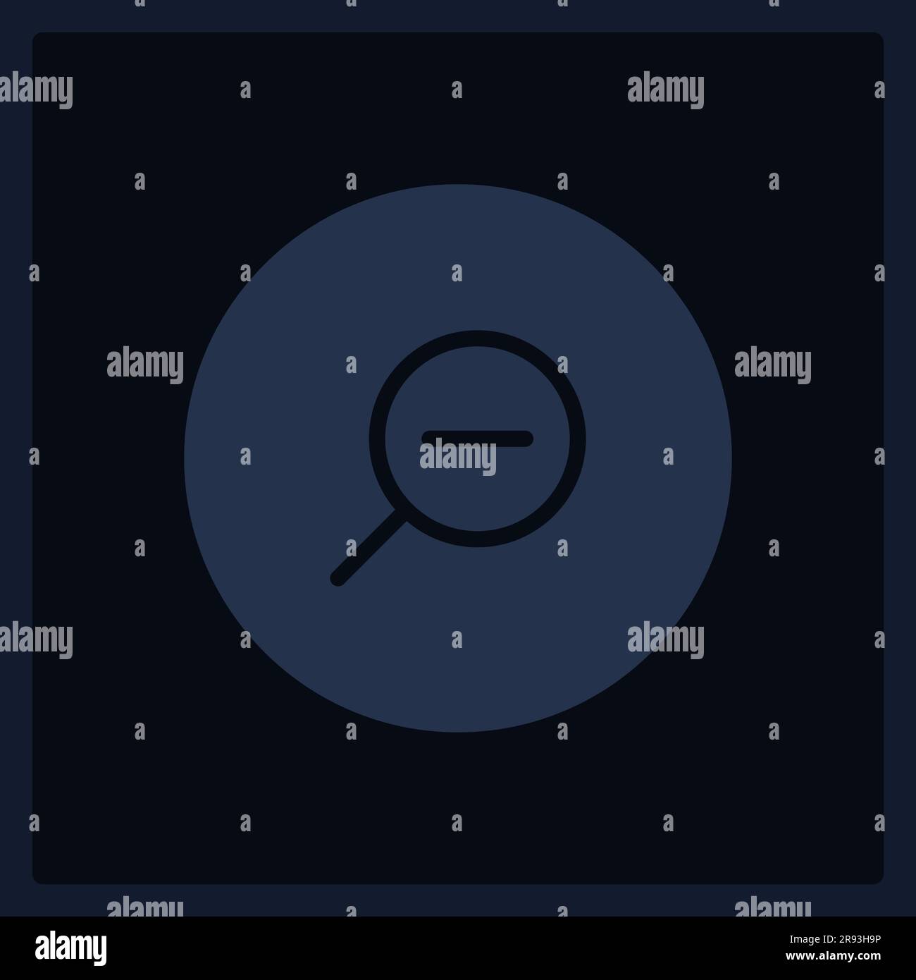 Disabled zoom out button UI element template Stock Vector Image & Art - Alamy