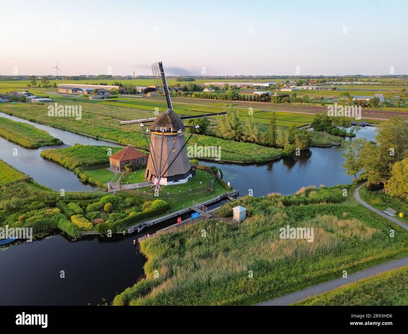 Polder aerial hi-res stock photography and images - Alamy