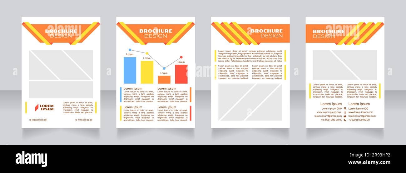 Financial instruments blank brochure design Stock Vector Image & Art ...