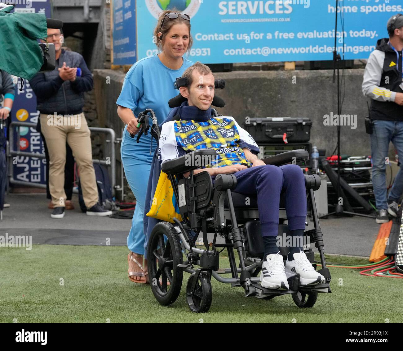 Motor neurone disease wheelchair hi-res stock photography and images ...