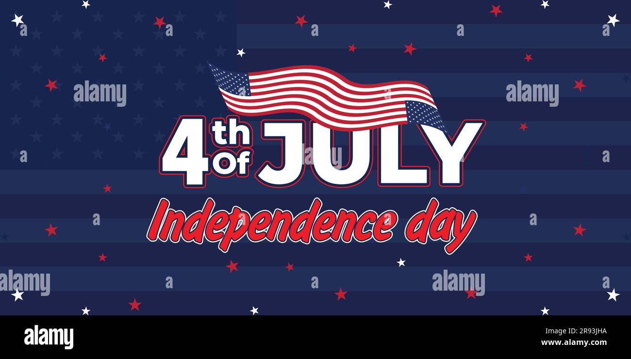 Happy 4th of July. Fourth July Independence Day USA. Independence Day ...