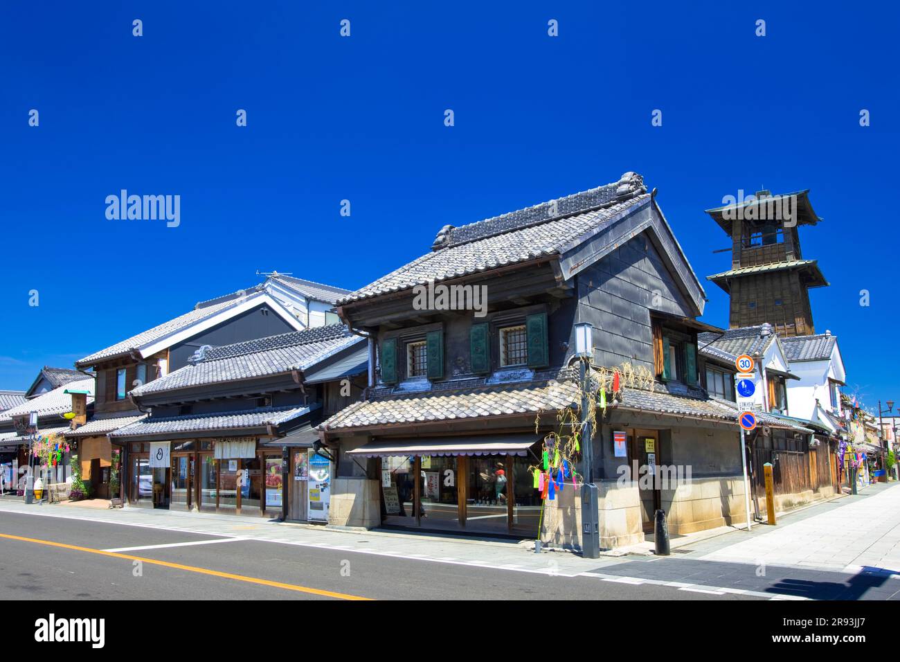 Bell of Time in Koedo-Kawagoe Stock Photo - Alamy