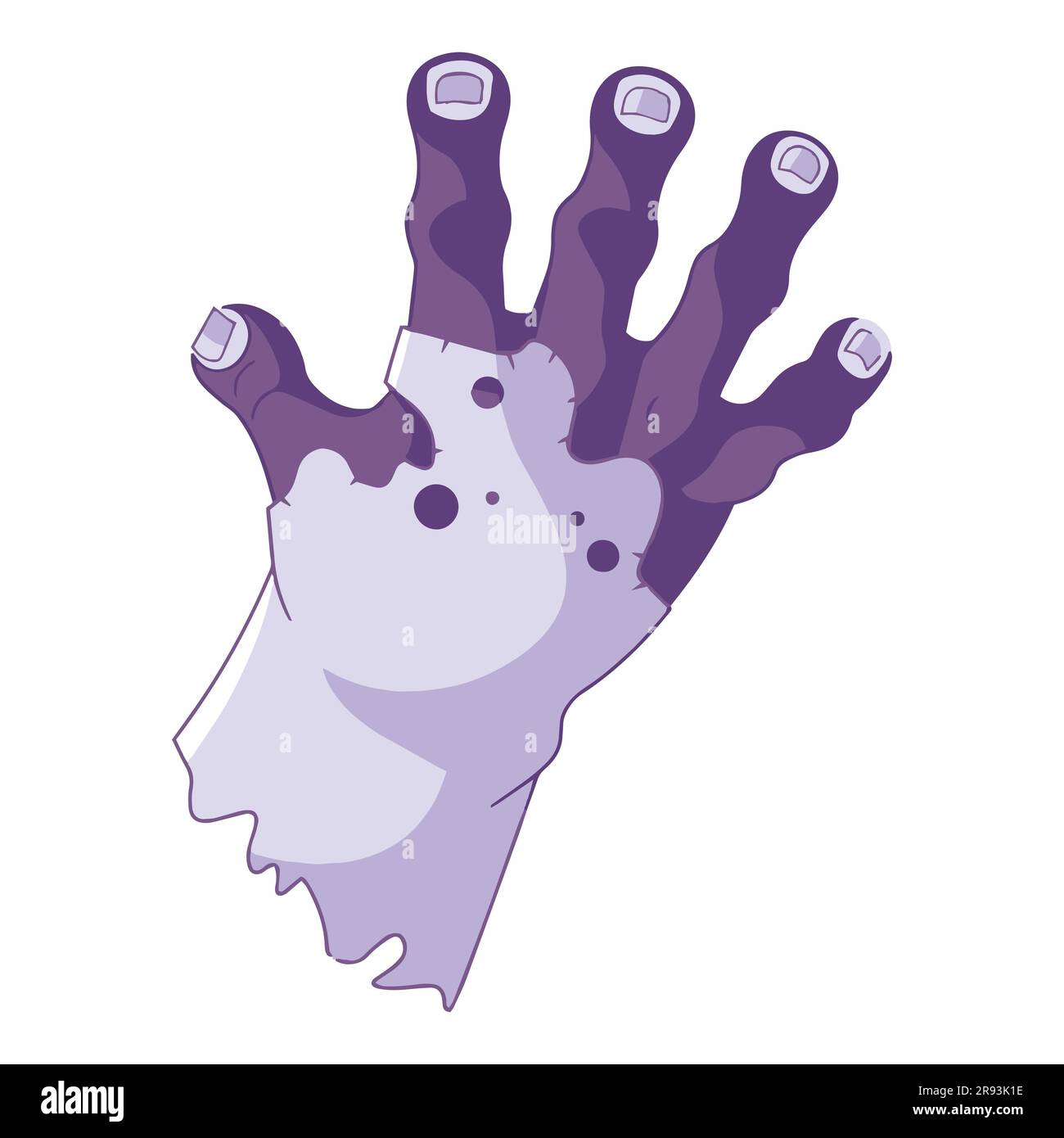 Realistic Zombie Hand Drawing