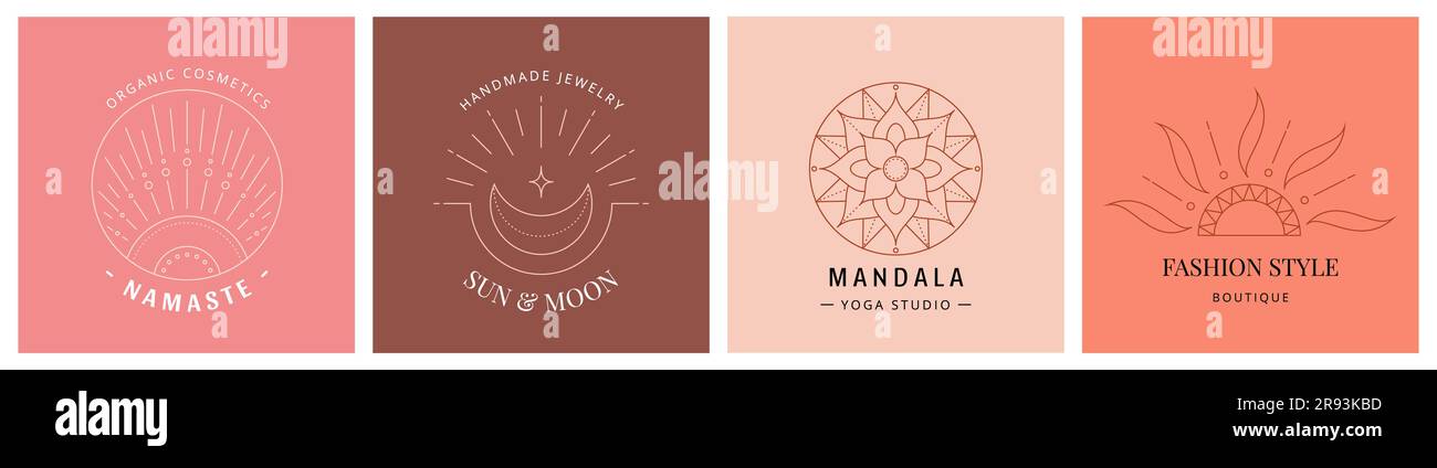 Bohemian Style Logo About Bohemian Modern Arch Logo Designs