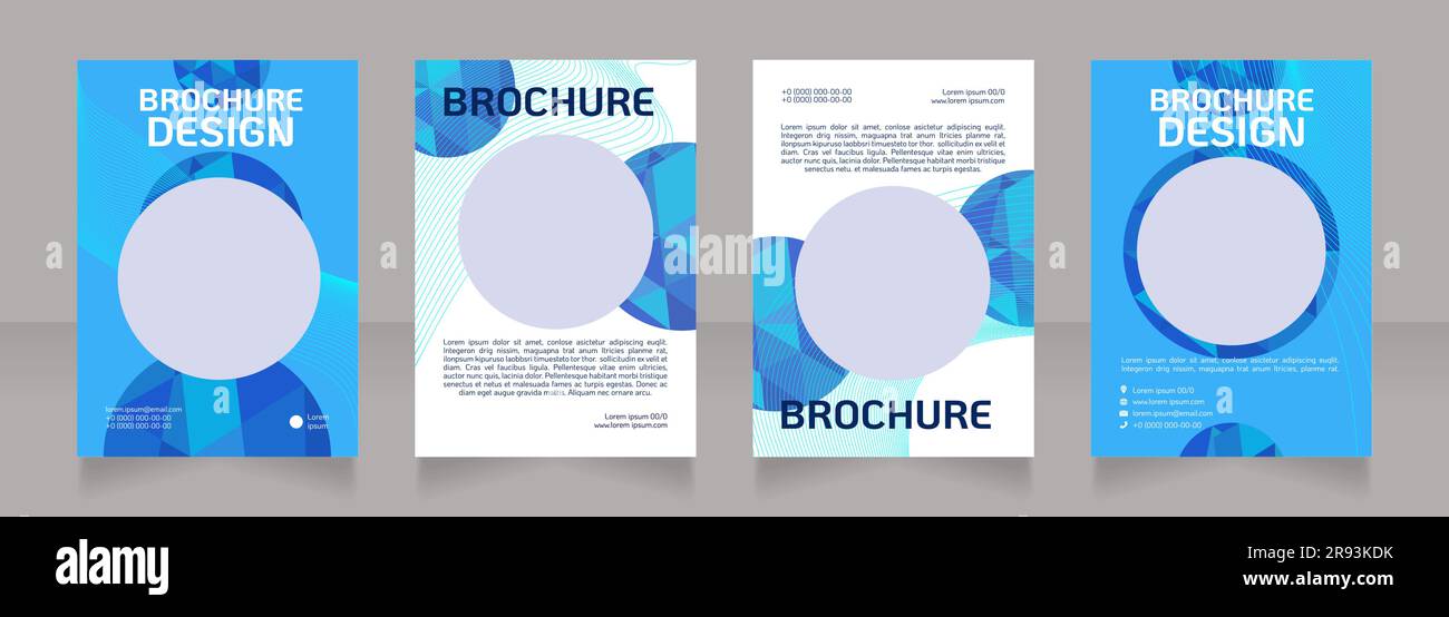 Patient support blank brochure design Stock Vector Image & Art - Alamy