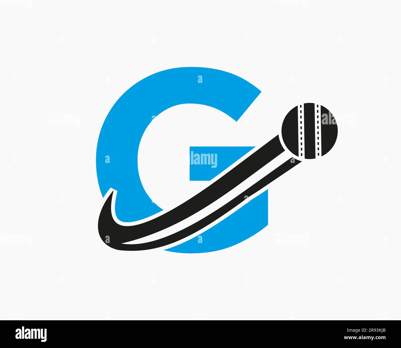 Bat and ball g Stock Vector Images - Alamy