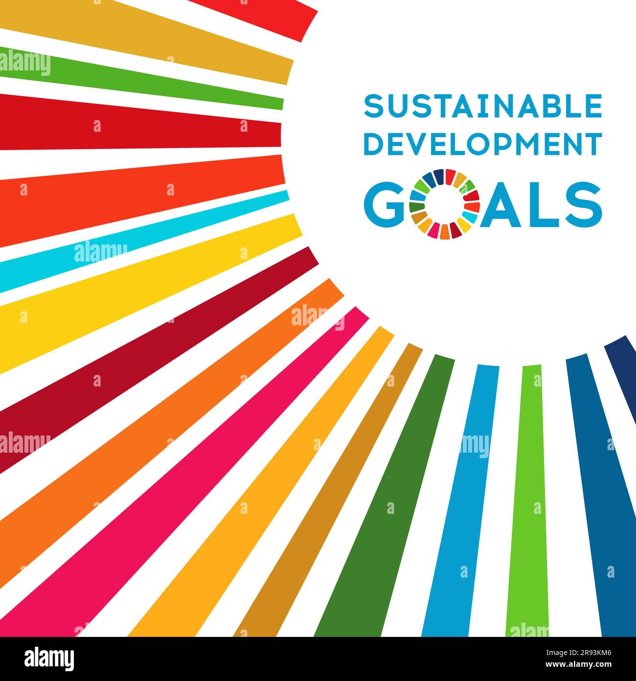 Sustainable Development Global Goals. Abstract Brochure design. Vector ...