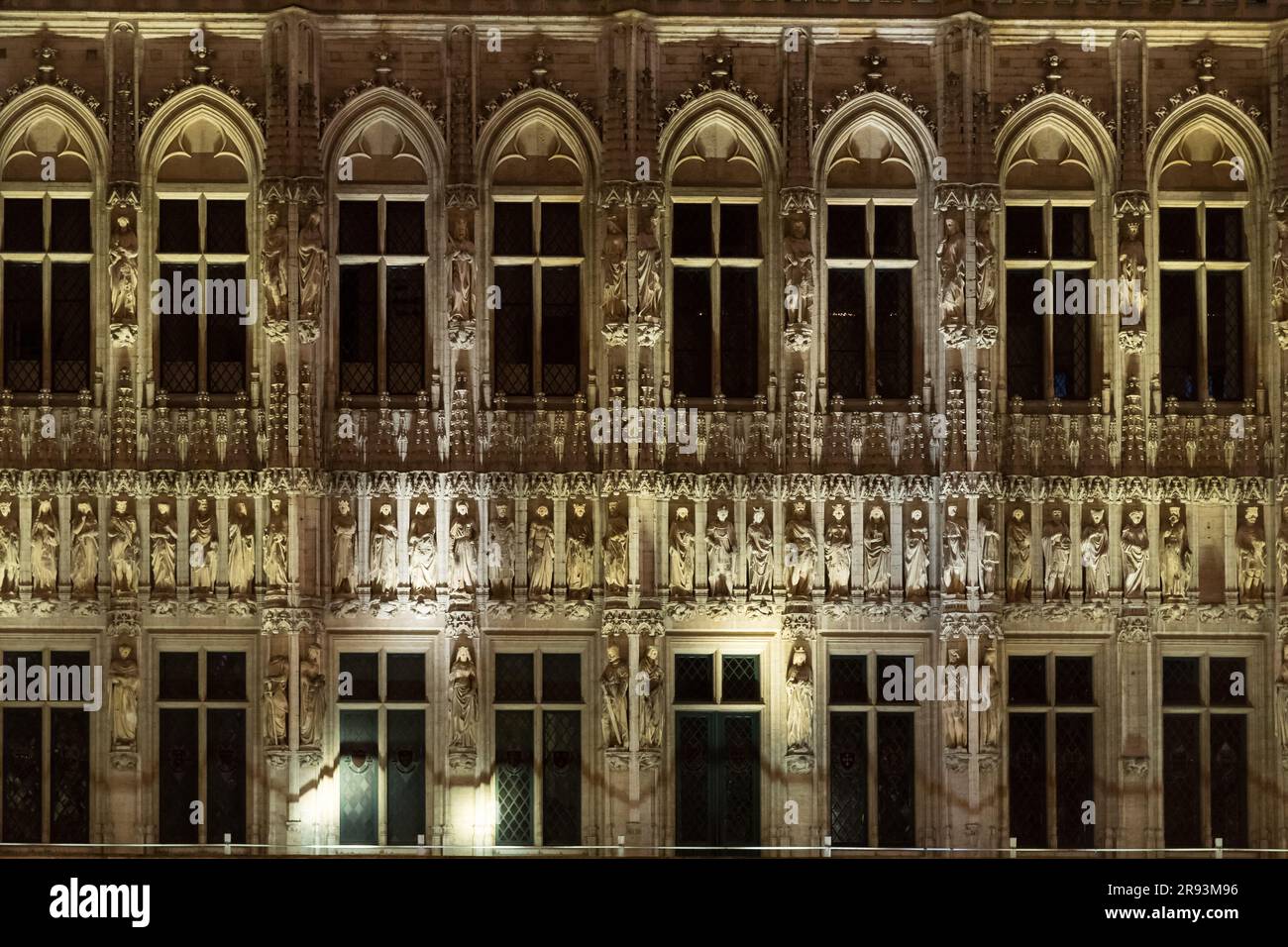 Brabantine Gothic Hotel de Ville de Bruxelles / Stadhuis van Brussel ...