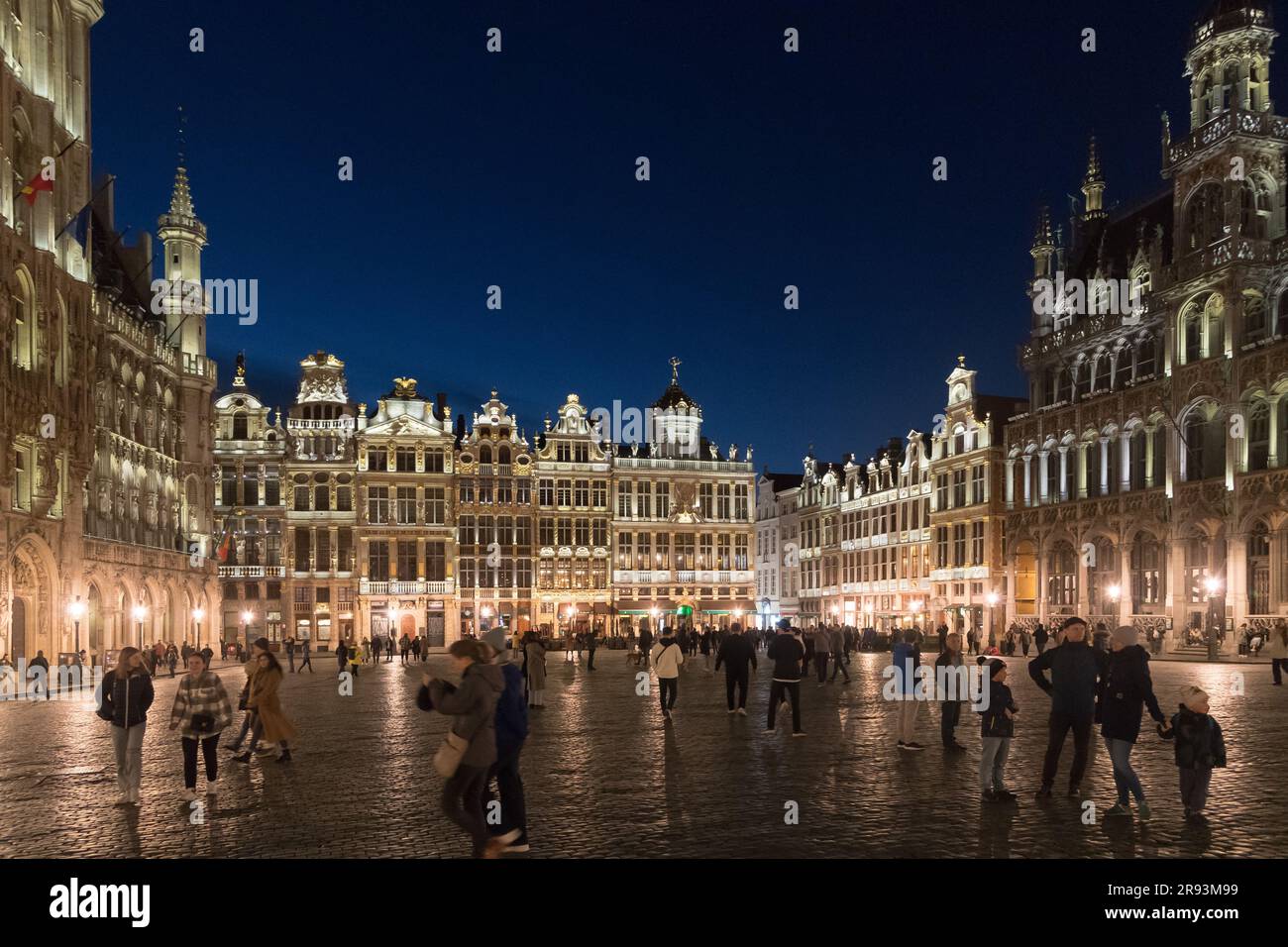 Brabantine Gothic Hotel de Ville de Bruxelles / Stadhuis van Brussel ...