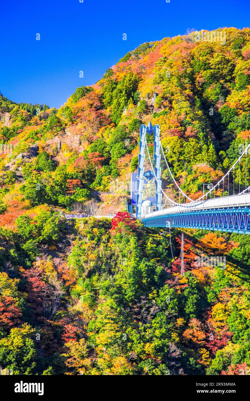 Ryujin big suspension bridge hi-res stock photography and images - Alamy