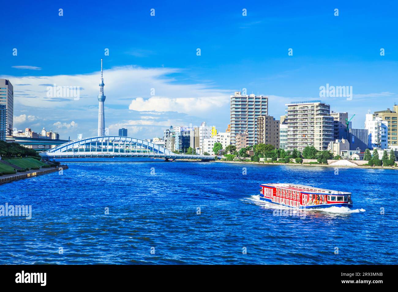 Tokyo Sky Tree and Eitai bridge Stock Photo - Alamy