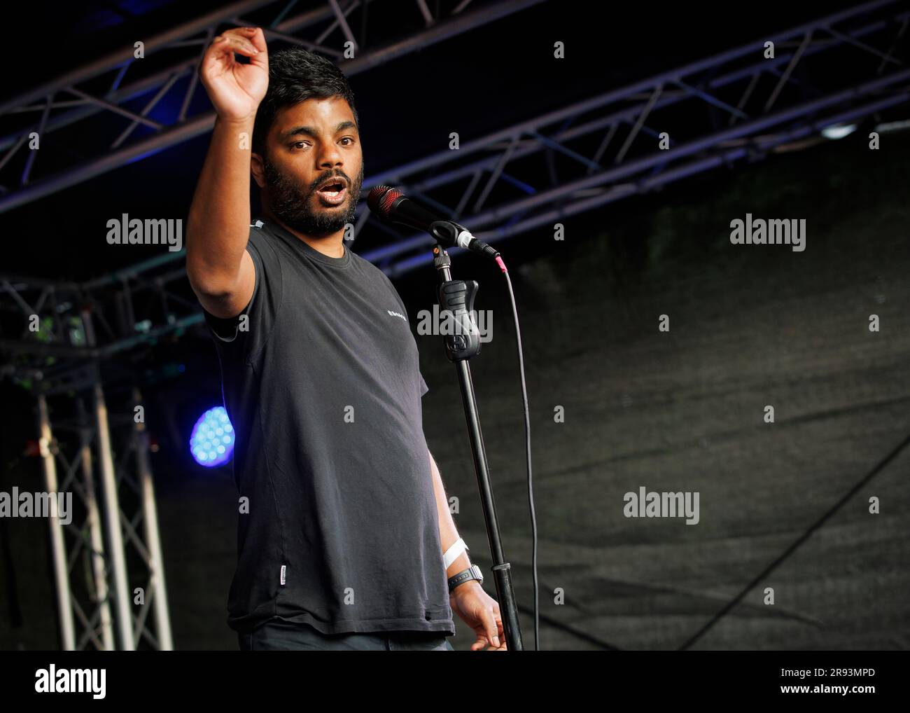 Don Biswas, Stand-Up Comedian, Open Air Comedy Gala, Southend-on-Sea ...